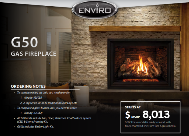 Gas Stoves | Enviro® Heating Solutions | Clearwater Pool & Spa